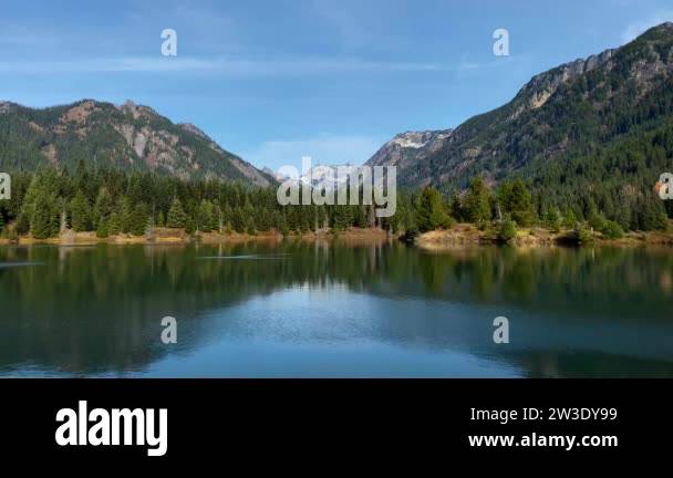 Lake in cascade mountains Stock Videos & Footage - HD and 4K Video ...