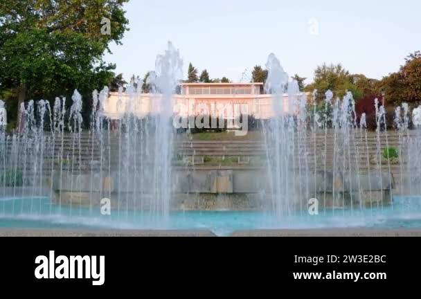 Museum of Yugoslavia, mausoleum of Yugoslavia president Josip Broz Tito ...