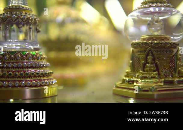 Dhatu or sarira are small that look like pearls or crystals formed ...