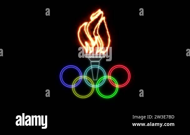Olympic flame logo Stock Videos & Footage - HD and 4K Video Clips - Alamy
