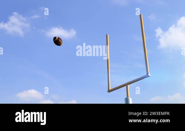 Football goal post and ball kick Stock Videos & Footage - HD and 4K ...