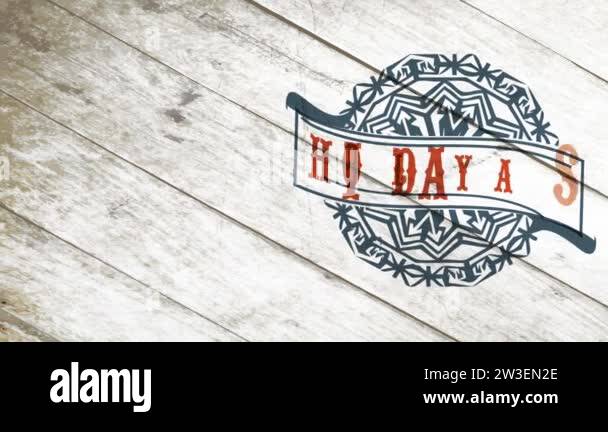 Scaling Easy Slowing Down With Spring Effect Animation Of Wintertime