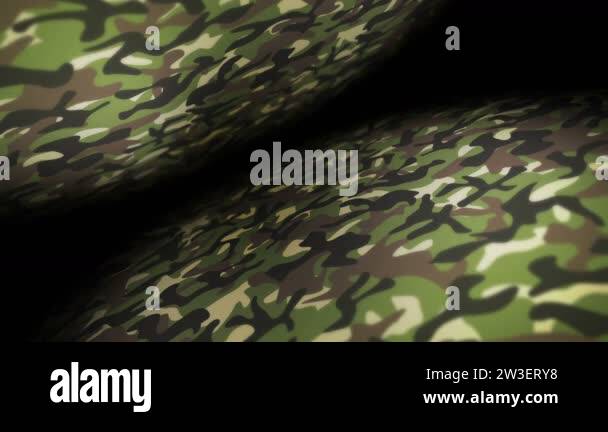 Green camouflage pattern background. Military uniform concept. Abstract ...