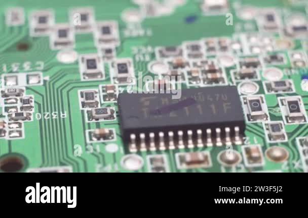 Background image micro circuit binary Stock Videos & Footage - HD and ...