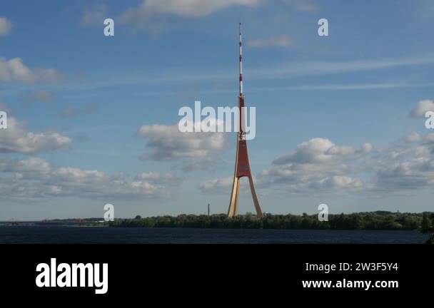 Time lapse from the Riga Radio and TV Tower the tallest structure in ...