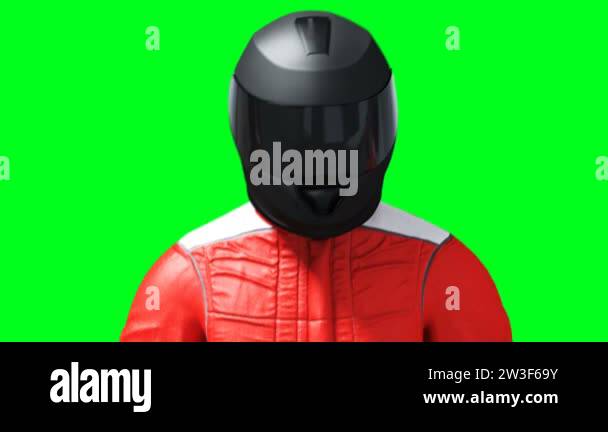 Racer car animation. Phisical motion blur. Realistic green screen 4k ...