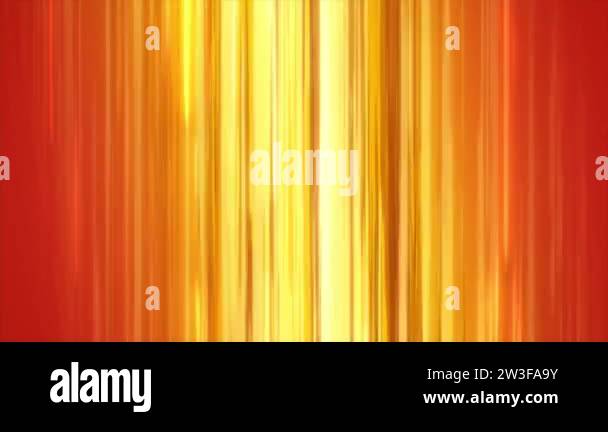 Animation loop vertical anime comic speed lines. Abstract yellow light ...