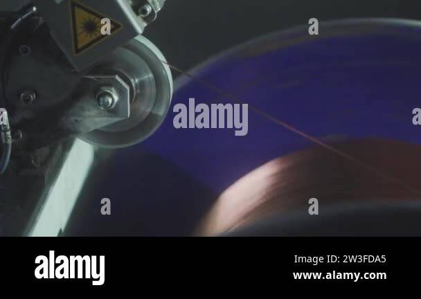 Cable production in a modern factory. Multi-core cable production in a ...