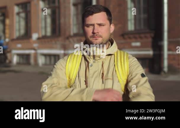 Postman jacket Stock Videos & Footage - HD and 4K Video Clips - Alamy