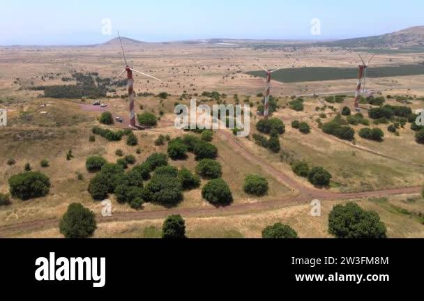 The Golan Heights Wind Farm is an Israeli wind farm with wind turbines ...
