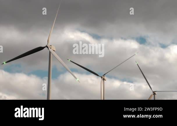 Natural resources wind turbine generator Stock Videos & Footage - HD ...