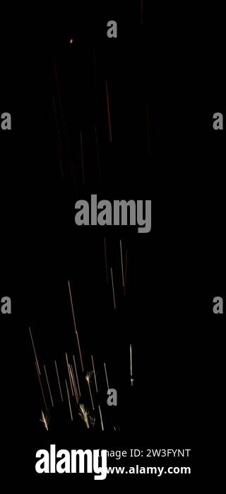 4K Sparks hits on Black Background, Sparks Over Black (ULTRA HD, UHD ...