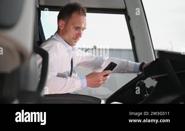 Bus driver cabin Stock Videos & Footage - HD and 4K Video Clips - Alamy