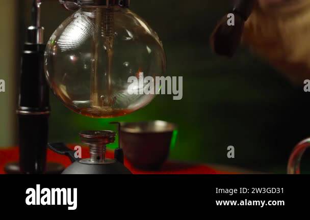 process of tea in the siphon traditions of Asia Stock Video Footage - Alamy
