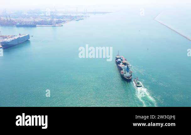 Container ship, Business logistic import-export transport international ...