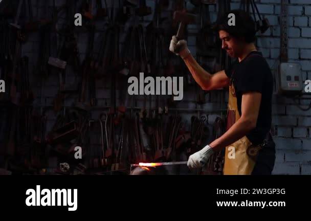 Indian man forging metal Stock Videos & Footage - HD and 4K Video Clips ...