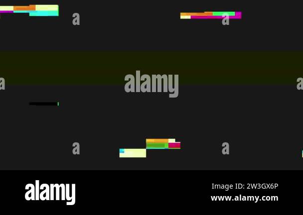 Glitch bad noise signal effect background interference distortion ...