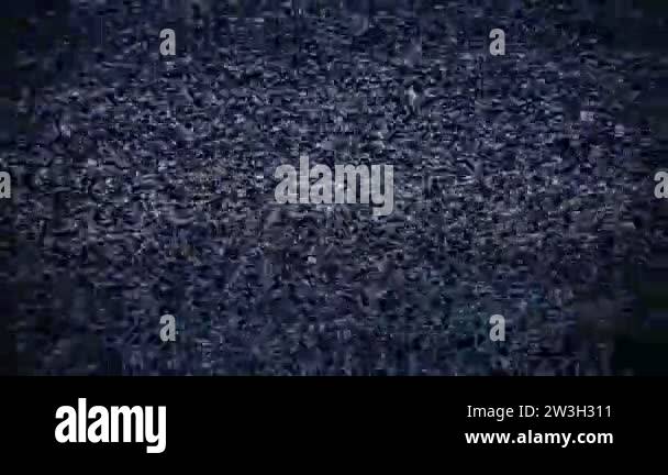 TV Static Noise (HD Loop Stock Video Footage - Alamy
