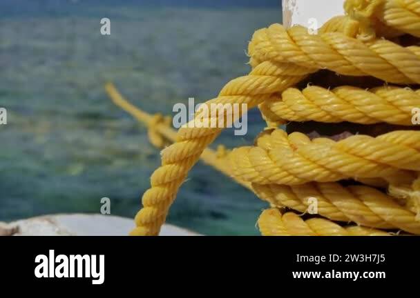 Mooring bollard white rope Stock Videos & Footage - HD and 4K Video ...
