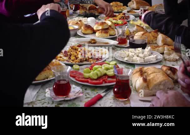 Traditional turkish feast table Stock Videos & Footage - HD and 4K ...