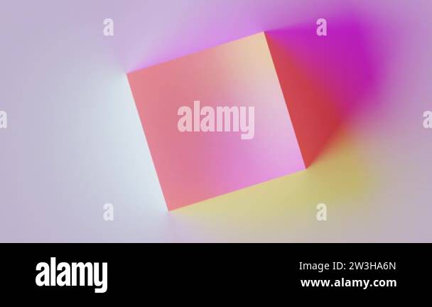Neon color gradient visuals. Fluorescent light emission. Shadow edge ...