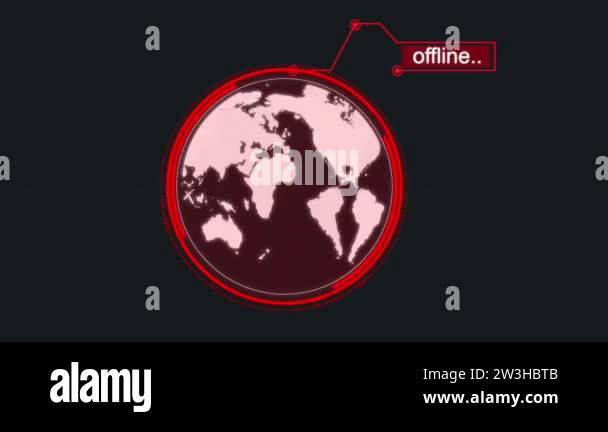 Online offline icon Stock Videos & Footage - HD and 4K Video Clips - Alamy
