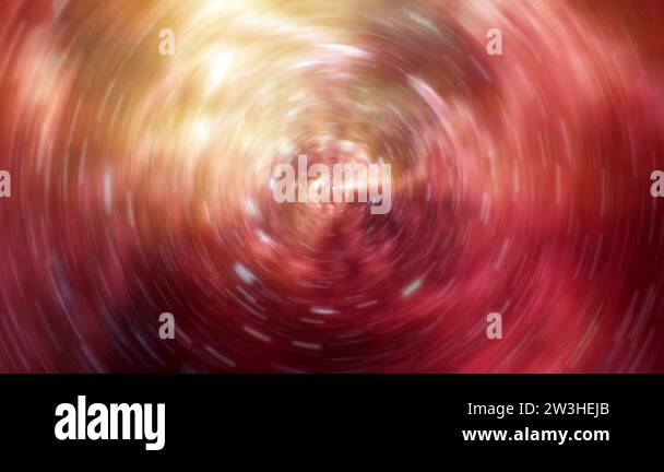 Abstract modern digital minimal background. 4K 3D radial yellow red ...