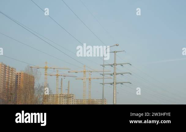 Power line poles Stock Videos & Footage - HD and 4K Video Clips - Alamy