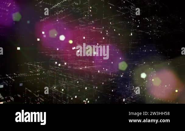 4k Big Data Animated Tag Word Cloud,Matrix binary computer code animation Stock Video Footage ...