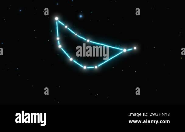 Constellations Capricorn Fantasy blue night sky infinity Universe space ...