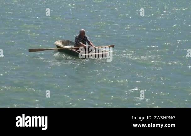 Rowing row boat dinghy Stock Videos & Footage - HD and 4K Video Clips ...
