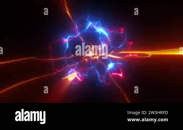 Dynamic Action Fx Electric Forcefield Energy Background Loop/ 4k ...