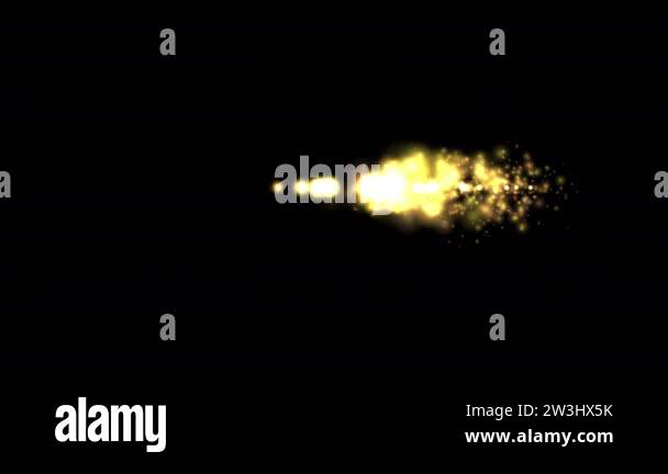 Realistic stream of flame animation on black background . 4K animation ...