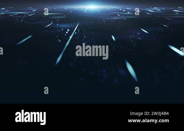 Abstract High Technology Big Data Fx With Lens Background Loop/ 4k ...