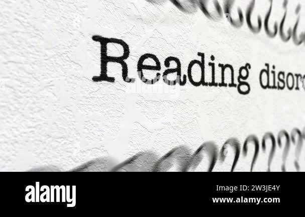 Reading disorder Stock Videos & Footage - HD and 4K Video Clips - Alamy
