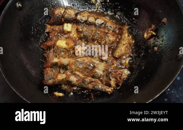 Tasty and spicy sardines fish fry from south indian kerala food Stock ...