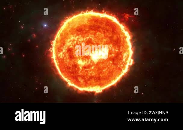 sun 4k, Sun Solar Atmosphere isolated on Green background, Close-up of ...