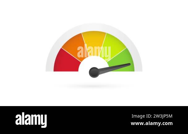 Rating customer satisfaction meter. Different emotions art design from ...