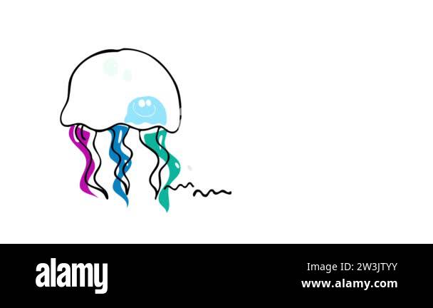 Scaling Easy Slowing Down With Spring Effect Animation Of School Poster