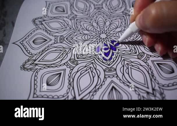 Coloring hobby Stock Videos & Footage - HD and 4K Video Clips - Alamy