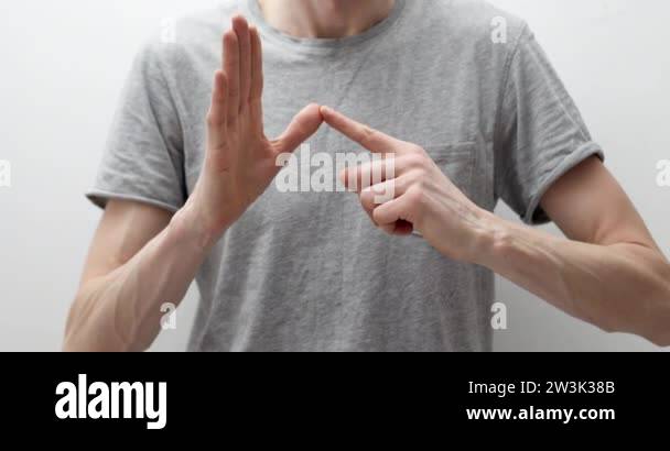 Use sign language Stock Videos & Footage - HD and 4K Video Clips - Alamy