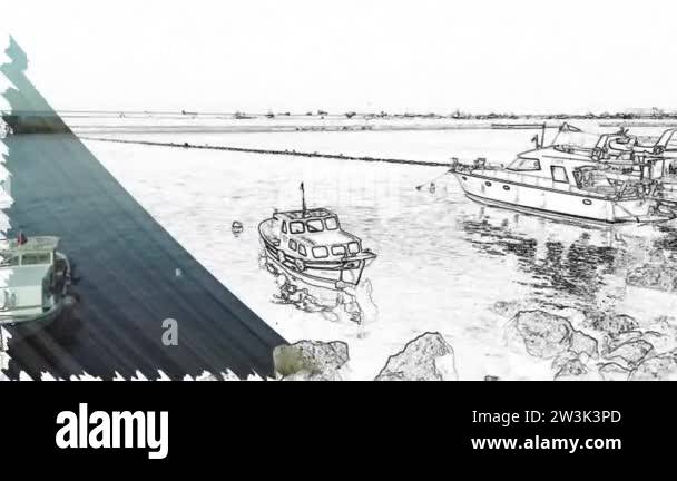 Fishing boats mole in Stock Videos & Footage - HD and 4K Video Clips ...