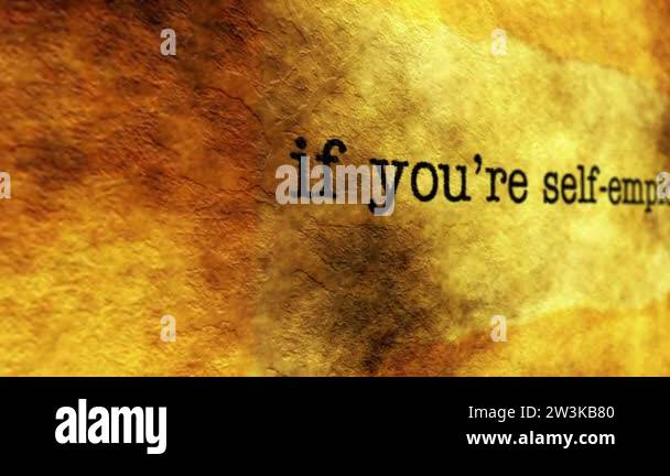 Self self employed Stock Videos & Footage - HD and 4K Video Clips - Alamy