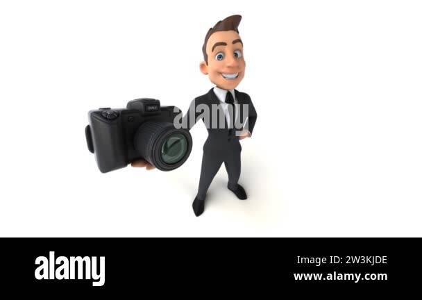 Funny cartoon character camera 3d Stock Videos & Footage - HD and 4K ...
