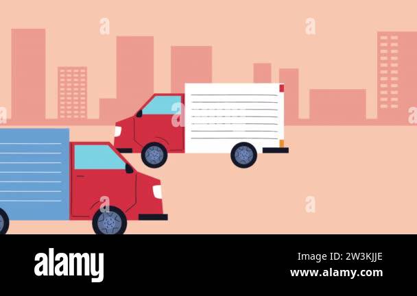 Vehicle delivery transport Stock Videos & Footage - HD and 4K Video ...