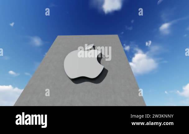 Shadow apple logo sign Stock Videos & Footage - HD and 4K Video Clips ...