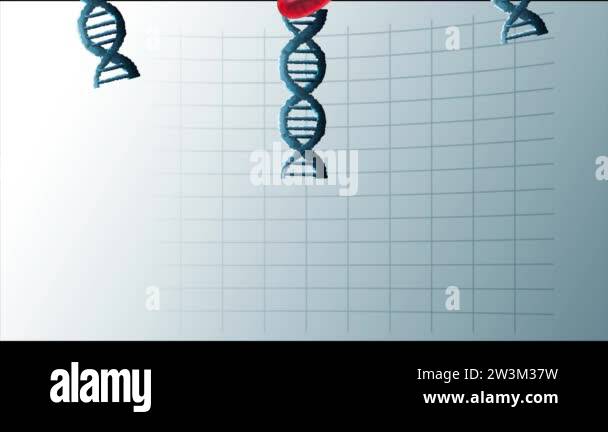 dna molecules and blood poster science animated Stock Video Footage - Alamy
