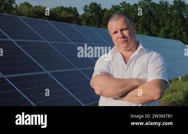 Solar panels man portrait Stock Videos & Footage - HD and 4K Video ...