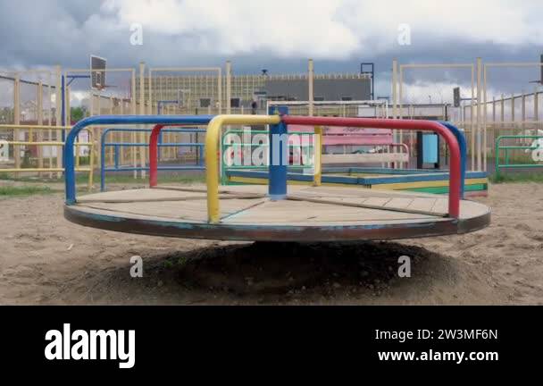Vintage playground roundabout Stock Videos & Footage - HD and 4K Video ...
