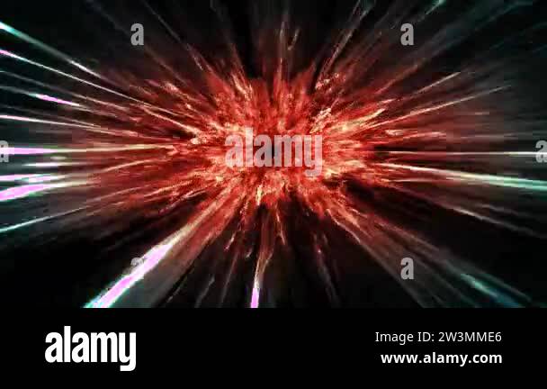 Cosmic Plasma Fire Explosion Energy Fx Seamless Looping/ 4k looped ...